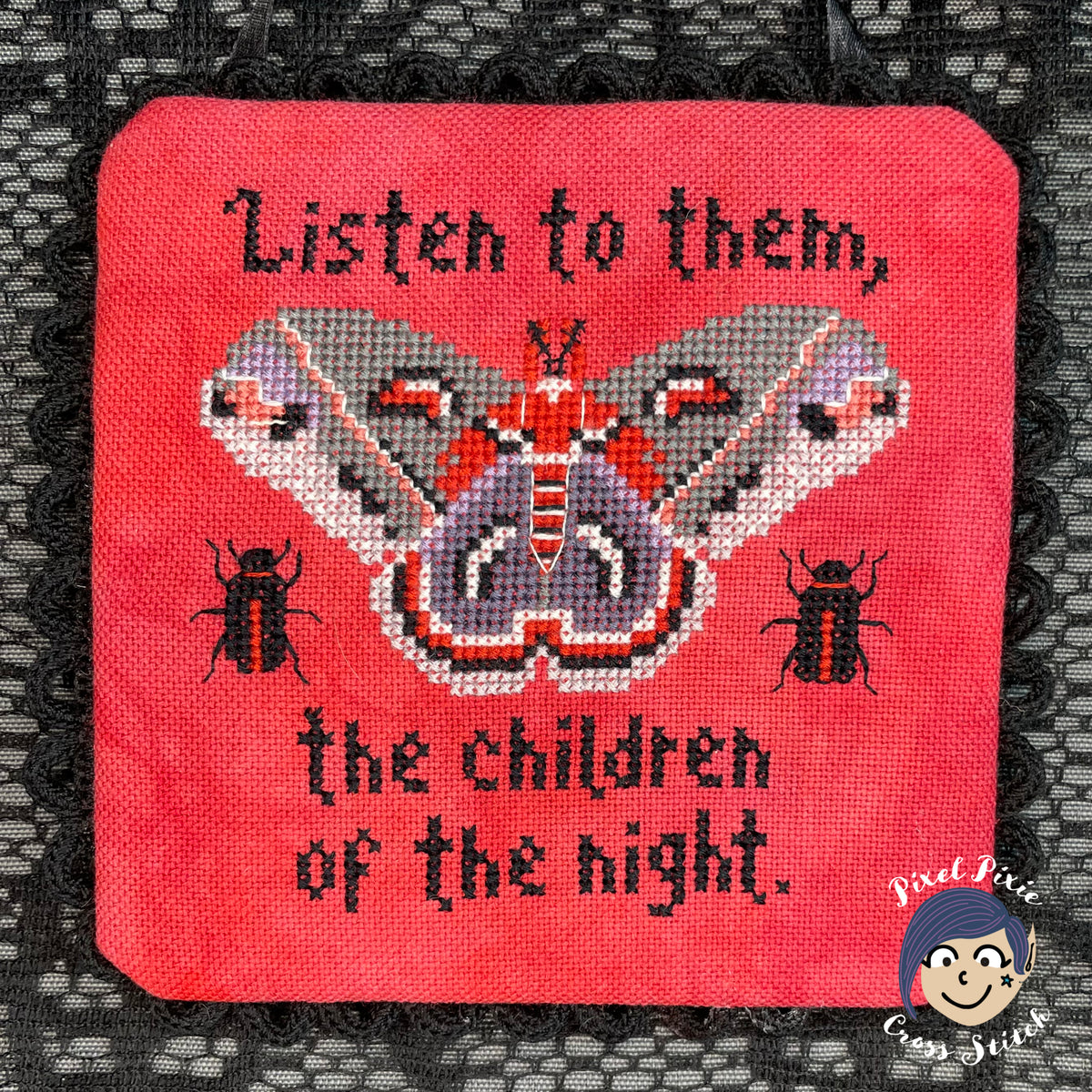 Children of the Night(Pixel Pixie Cross Stitch)– Stitch Therapy Needleworks