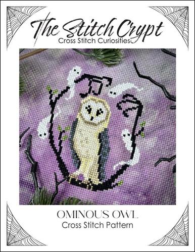 Ominous Owl (The Stitch Crypt)– Stitch Therapy Needleworks