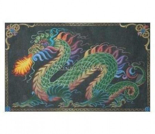 Dragon (black canvas)– Stitch Therapy Needleworks