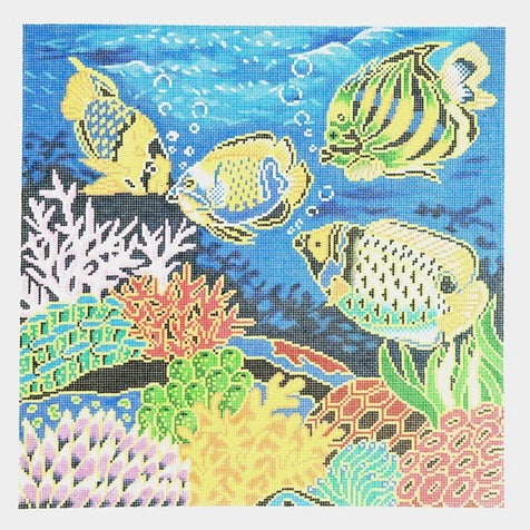Tropical Fish– Stitch Therapy Needleworks