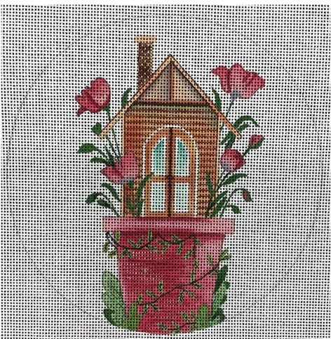 Rosebud House– Stitch Therapy Needleworks