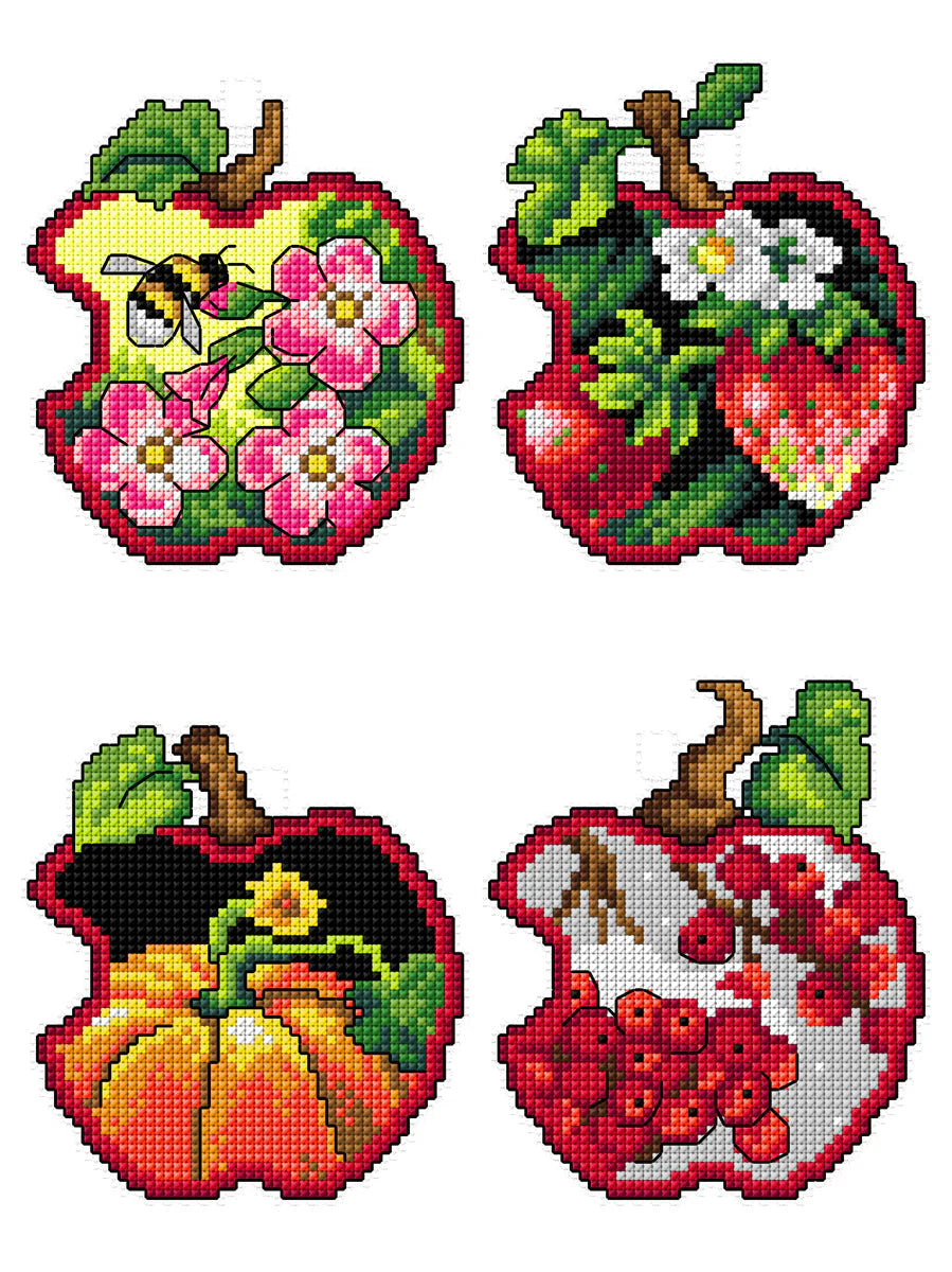 Apples - Four Seasons (Crafting Spark)– Stitch Therapy Needleworks