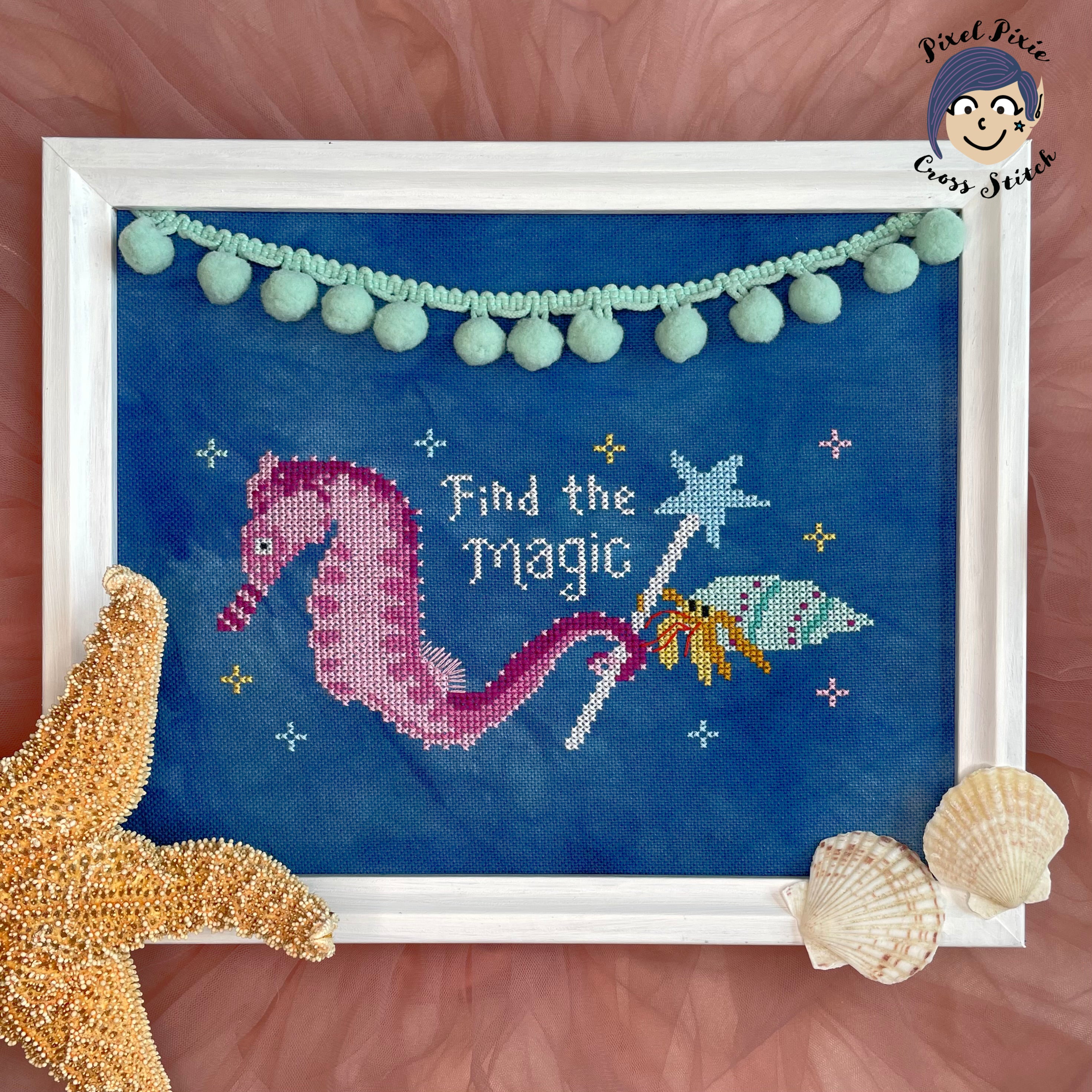 Find the Magic (Pixel Pixie Cross Stitch)– Stitch Therapy Needleworks