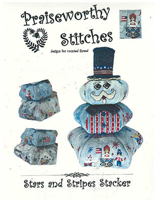 Stars and Stripes Stacker (Praiseworthy Stitches)– Stitch Therapy ...