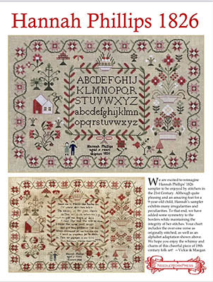 Hannah Phillips 1826 (Needle WorkPress)– Stitch Therapy Needleworks