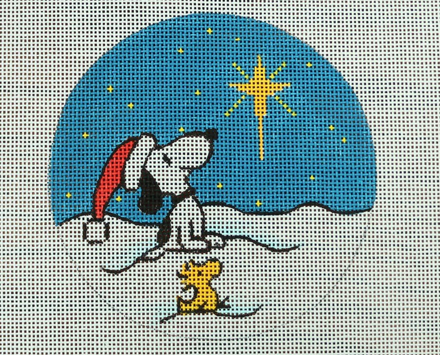 Snoopy w/Star (Heidi Stanley)– Stitch Therapy Needleworks