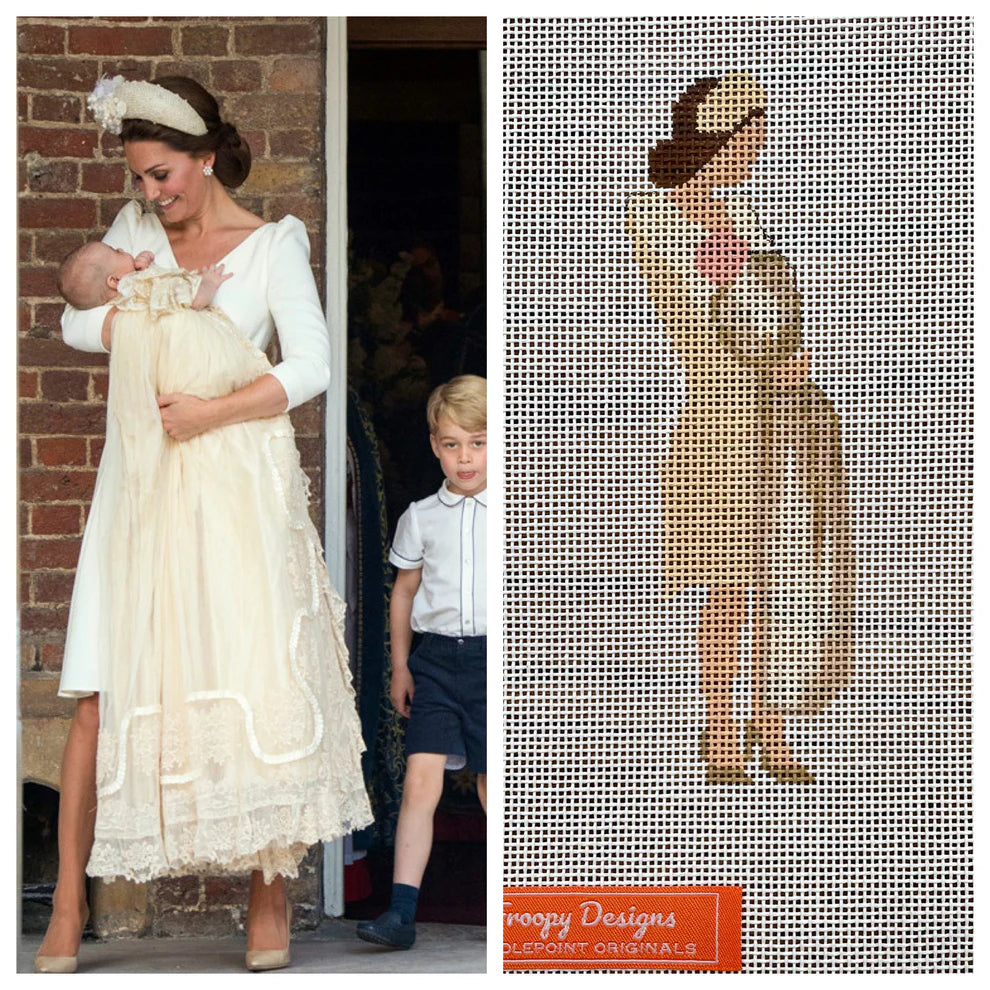 Kate Middleton w/Baby (Froopy Designs)– Stitch Therapy Needleworks