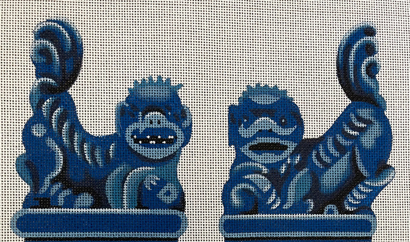 CL053 - Japanese Foo Dogs (Colors of Praise)– Stitch Therapy Needleworks