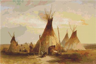 Sioux Teepee (Art of Stitch)– Stitch Therapy Needleworks