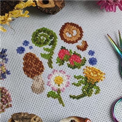 Spring Forage Sampler (StitchSprout)– Stitch Therapy Needleworks