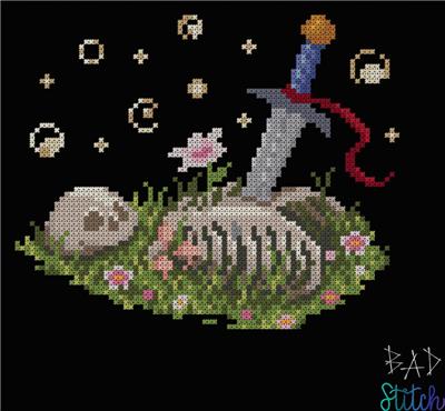 The End (BAD Stitch)– Stitch Therapy Needleworks