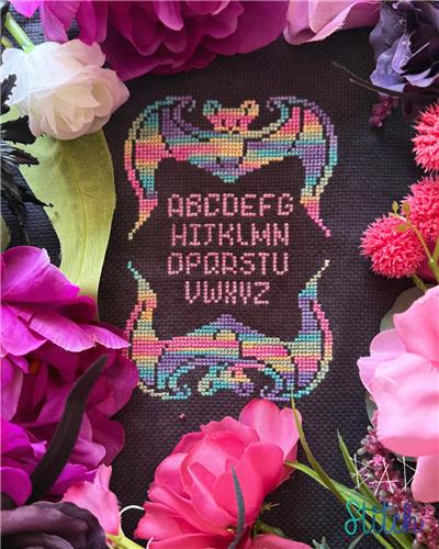 Tiny Alphabat Sampler (BAD Stitch)– Stitch Therapy Needleworks