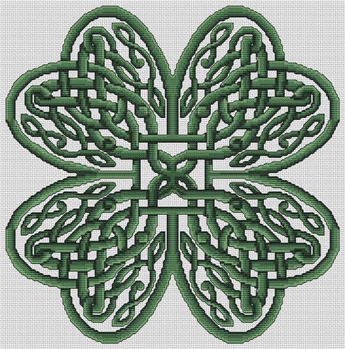 Celtic Shamrock Knotwork (Artists Alley)– Stitch Therapy Needleworks