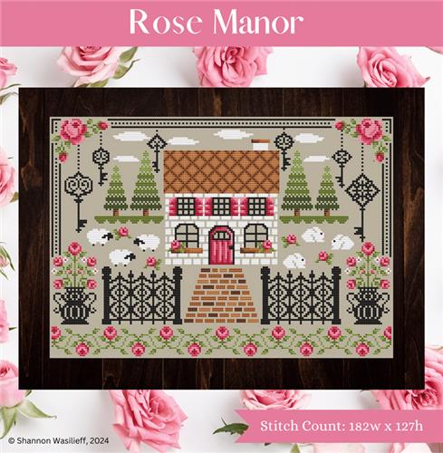 Rose Manor (Shannon Christine)– Stitch Therapy Needleworks