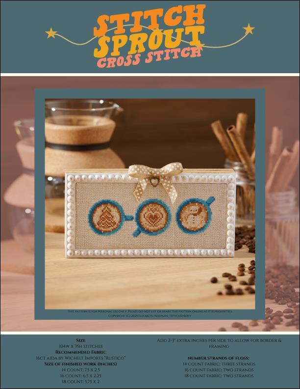Cup of Cheer (StitchSprout)– Stitch Therapy Needleworks