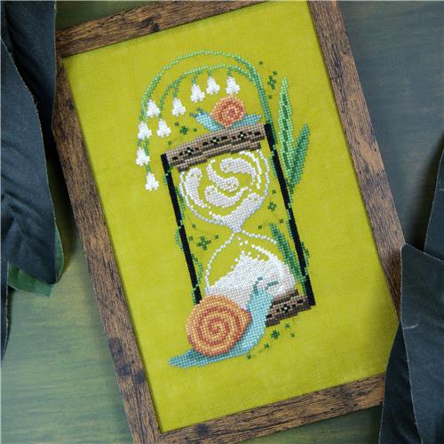 Spring Lily Snail (The Stitch Crypt)– Stitch Therapy Needleworks