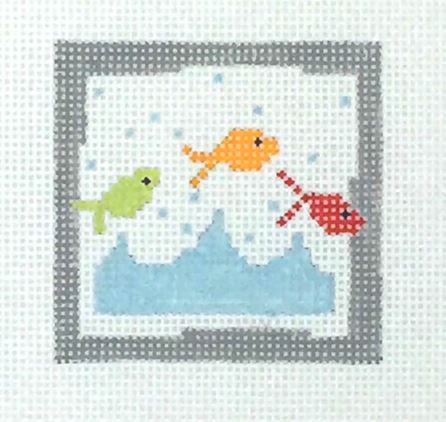 Three Fish– Stitch Therapy Needleworks
