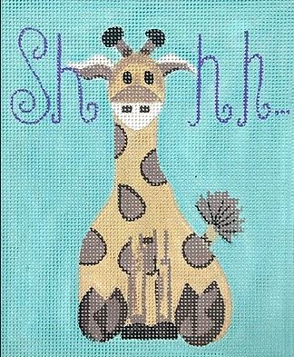 Shhh Giraffe– Stitch Therapy Needleworks