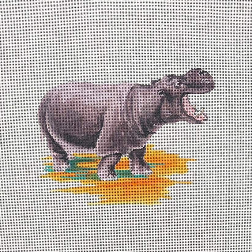 AN492 - Hippo (Colors of Praise)– Stitch Therapy Needleworks