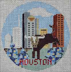 Houston Round– Stitch Therapy Needleworks