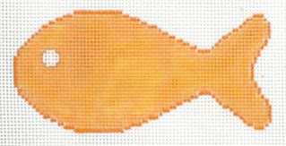 Name Tag - Gold Fish– Stitch Therapy Needleworks