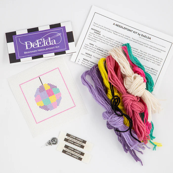 Beginner Kit - Disco Ball (DeElda)– Stitch Therapy Needleworks