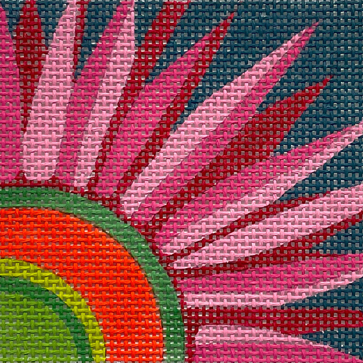 Pink Gerber Daisy (Alice Peterson)– Stitch Therapy Needleworks