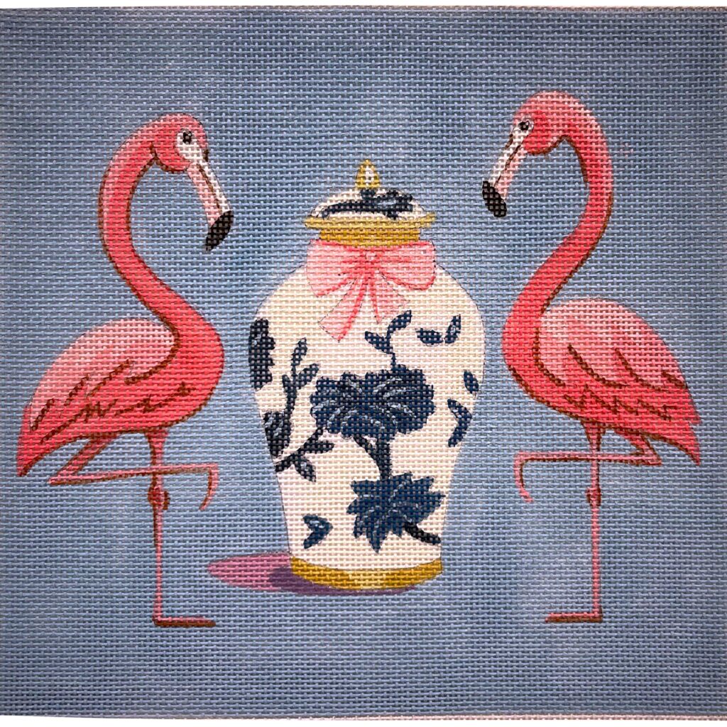 Flamingo Twins (Alice Peterson)– Stitch Therapy Needleworks