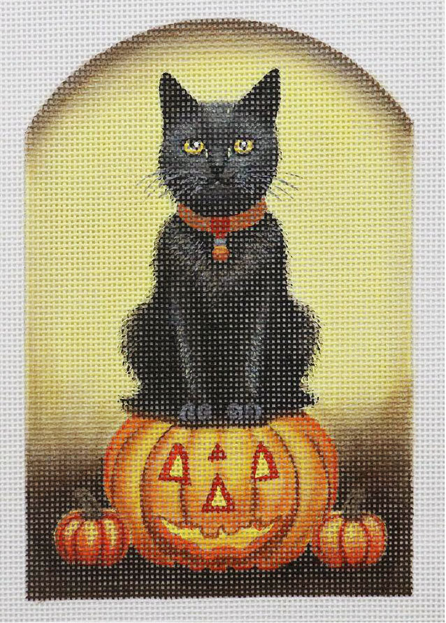 Black Cat 1 (Lani's Needlepoint)– Stitch Therapy Needleworks