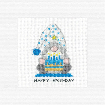 Gonk Cards - Gonk Birthday Cake/Boy (Heritage Stitchcraft)– Stitch ...
