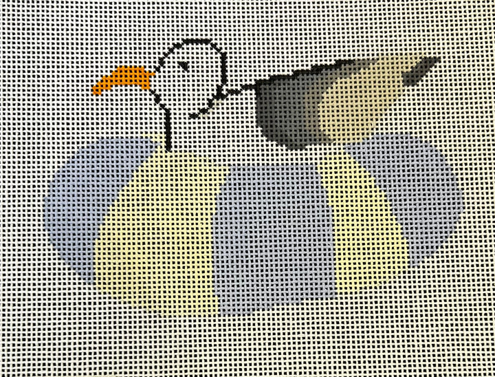 Seagull on Inner Tube (Collection Designs)– Stitch Therapy Needleworks