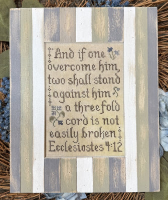 Threefold Cord, A (My Big Toe)– Stitch Therapy Needleworks