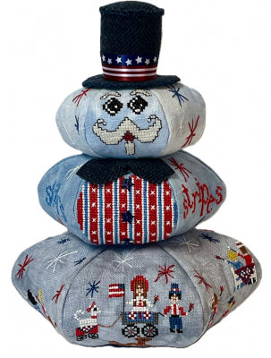 Stars and Stripes Stacker (Praiseworthy Stitches)– Stitch Therapy ...
