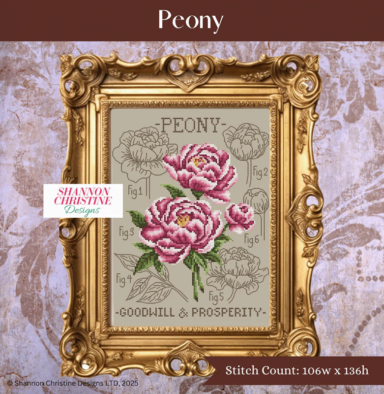Peony (Shannon Christine)– Stitch Therapy Needleworks