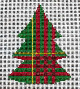 British Plaid Tree (Froopy Designs)– Stitch Therapy Needleworks
