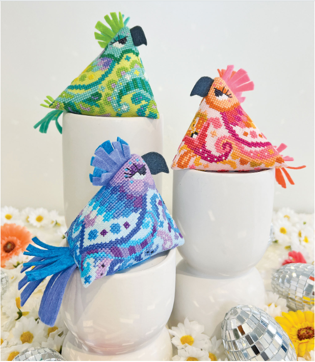 Groovy Chicks (Satsuma Street by Jody Rice)– Stitch Therapy Needleworks