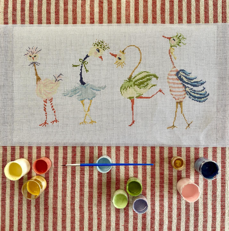 Strange Birds (The Plum Stitchery)– Stitch Therapy Needleworks