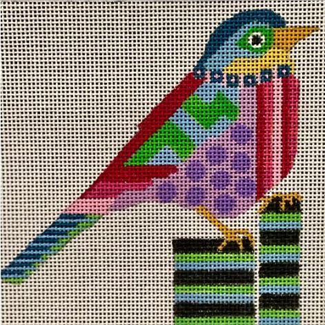 Birdie Bunch 1 - Bella Bird (Melissa Prince Designs)– Stitch Therapy ...
