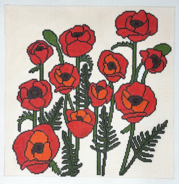 Poppies (Stitchtent)– Stitch Therapy Needleworks