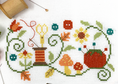 Small Fall Sewing (Tiny Modernist)– Stitch Therapy Needleworks