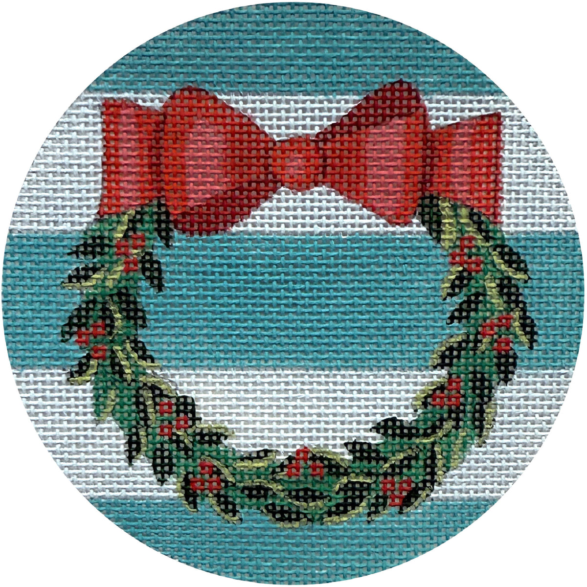 Christmas Wreath (Alice Peterson)– Stitch Therapy Needleworks