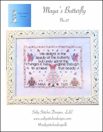 Maya's Butterfly (Salty Stitcher)– Stitch Therapy Needleworks