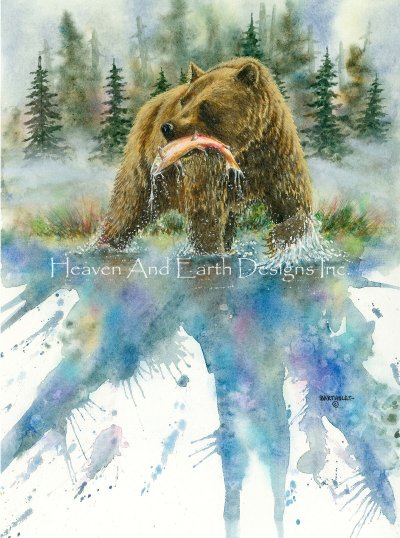 Splash Dance Bear (David Bartholet)– Stitch Therapy Needleworks