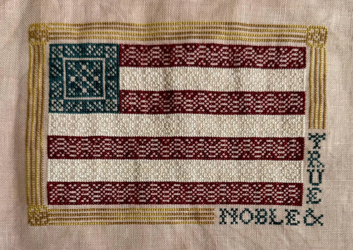 Noble & True (Violets & Sunshine)– Stitch Therapy Needleworks