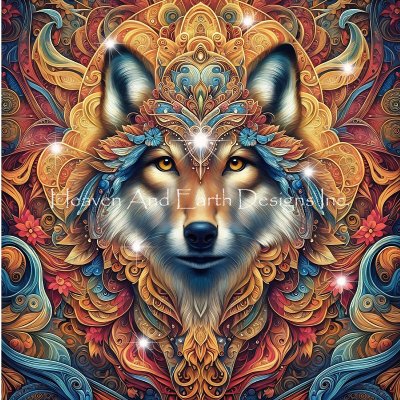 Mystic Wolf (Malcolm Watson)– Stitch Therapy Needleworks