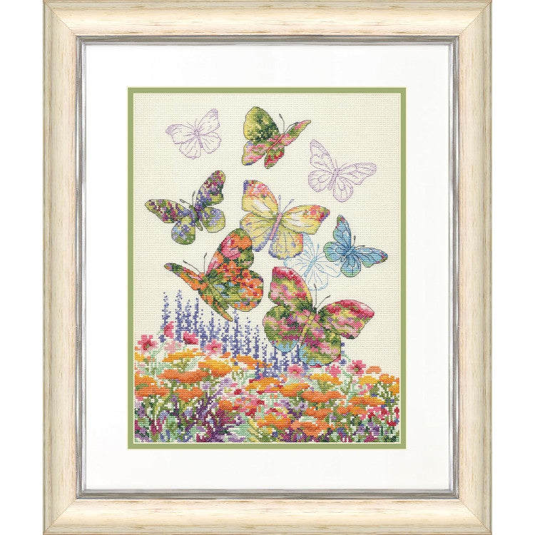 Floral Butterfly (Dimensions)– Stitch Therapy Needleworks