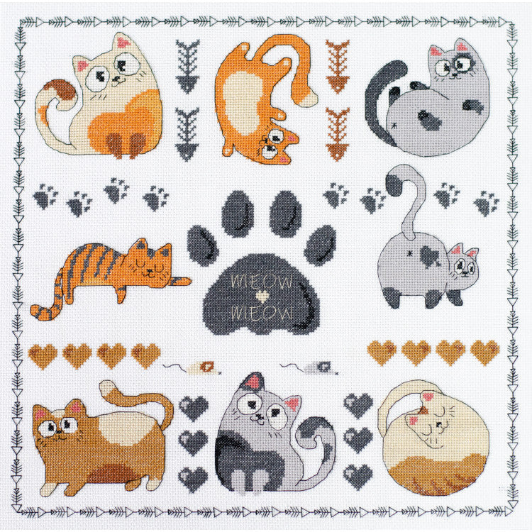 Meow-Meow (Abris Art)– Stitch Therapy Needleworks