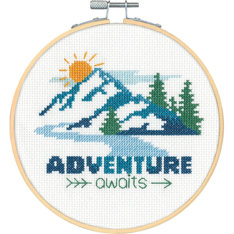 Adventure Awaits (Dimensions)– Stitch Therapy Needleworks