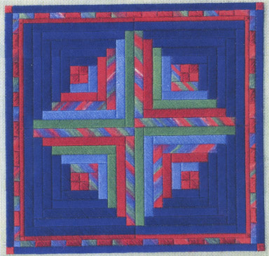 Classic Log Cabin– Stitch Therapy Needleworks