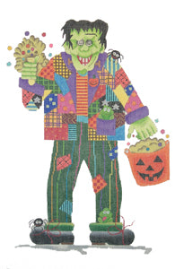 Patchwork Frankenstein Stitch Guide– Stitch Therapy Needleworks